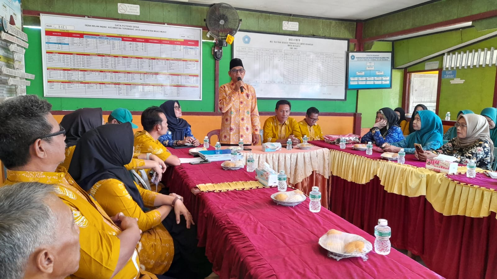 Kepala Dinas PMD Mukomuko Wacanakan Lomba Gotong Royong Tingkat Kabupaten