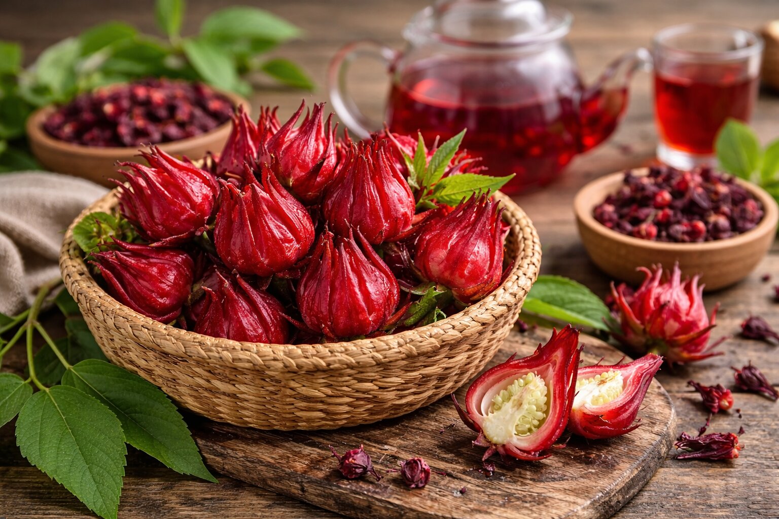 Daun Rosella: Herbal Asam Segar yang Baik untuk Tekanan Darah dan Kaya ...